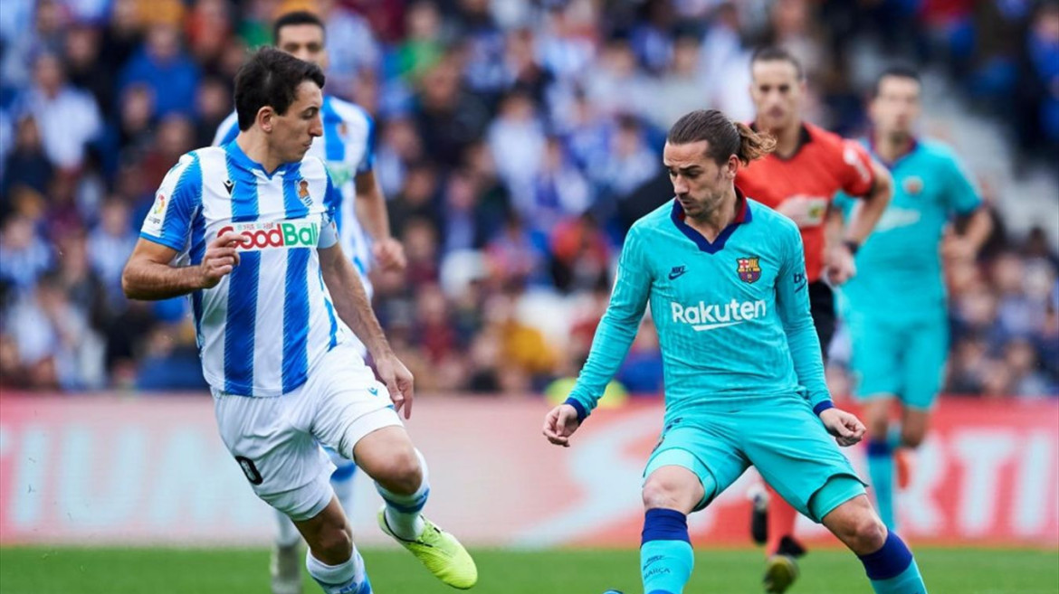 LIGA : LE BARÇA ACCROCHE PAR LA REAL SOCIEDAD ET RESTE SOUS LA MENACE ... LIGA : LE BARÇA ACCROCHE PAR LA REAL SOCIEDAD ET RESTE SOUS LA MENACE ...