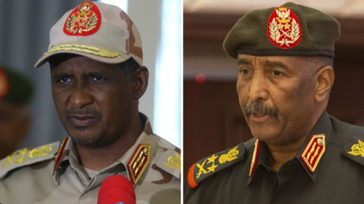 SOUDAN : QUI SONT LES DEUX GENERAUX QUI PLONGENT LE PAYS DANS LE CHAOS SOUDAN : QUI SONT LES DEUX GENERAUX QUI PLONGENT LE PAYS DANS LE CHAOS